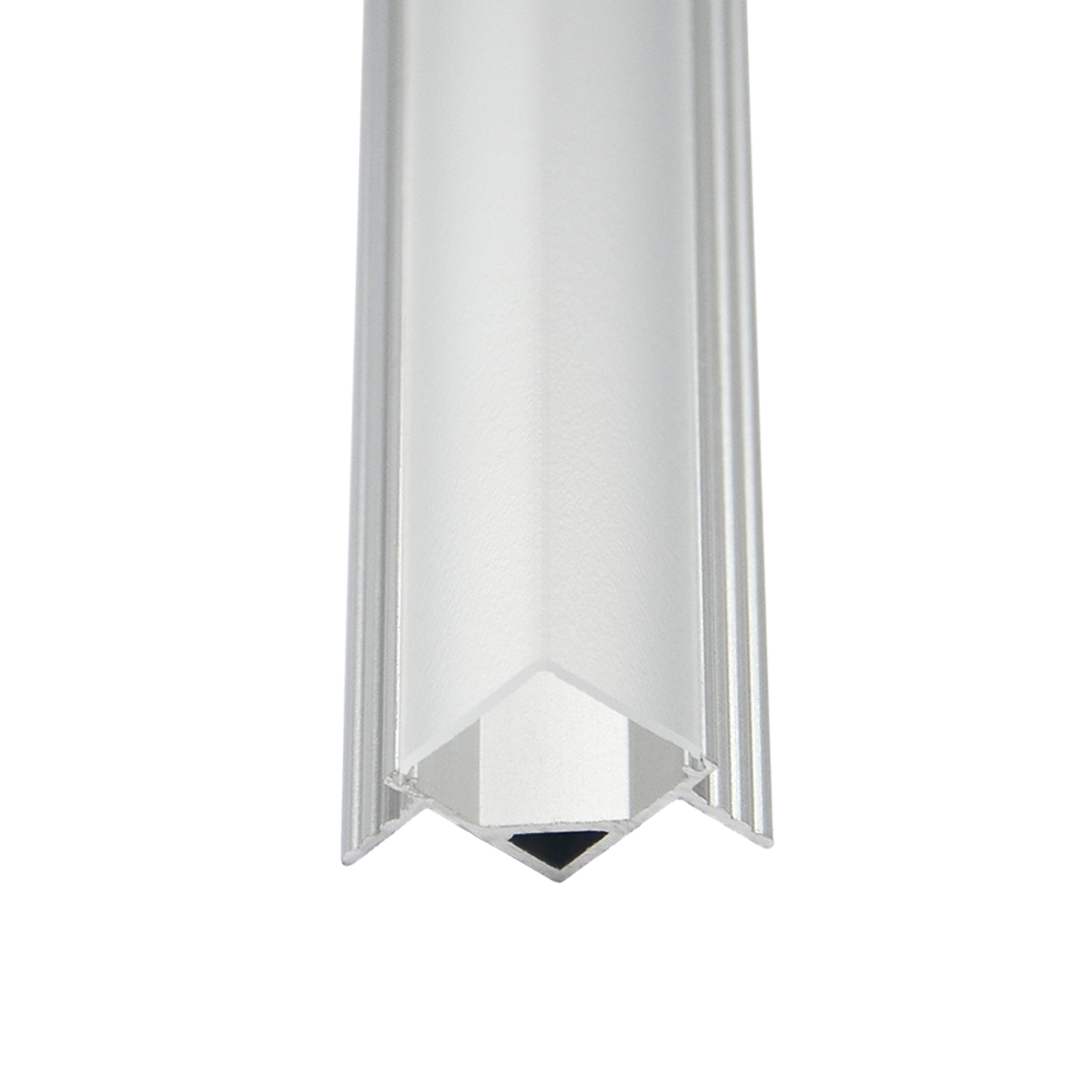 LED Strip Angle Profile With Recessed Linea For Interior Decoration ...