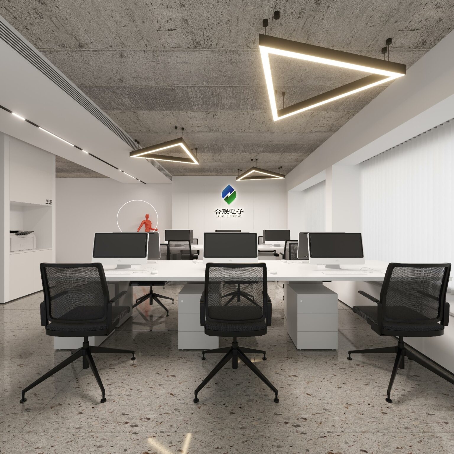 LED Triangle Lights – Modular Triangular Lighting - HLLED