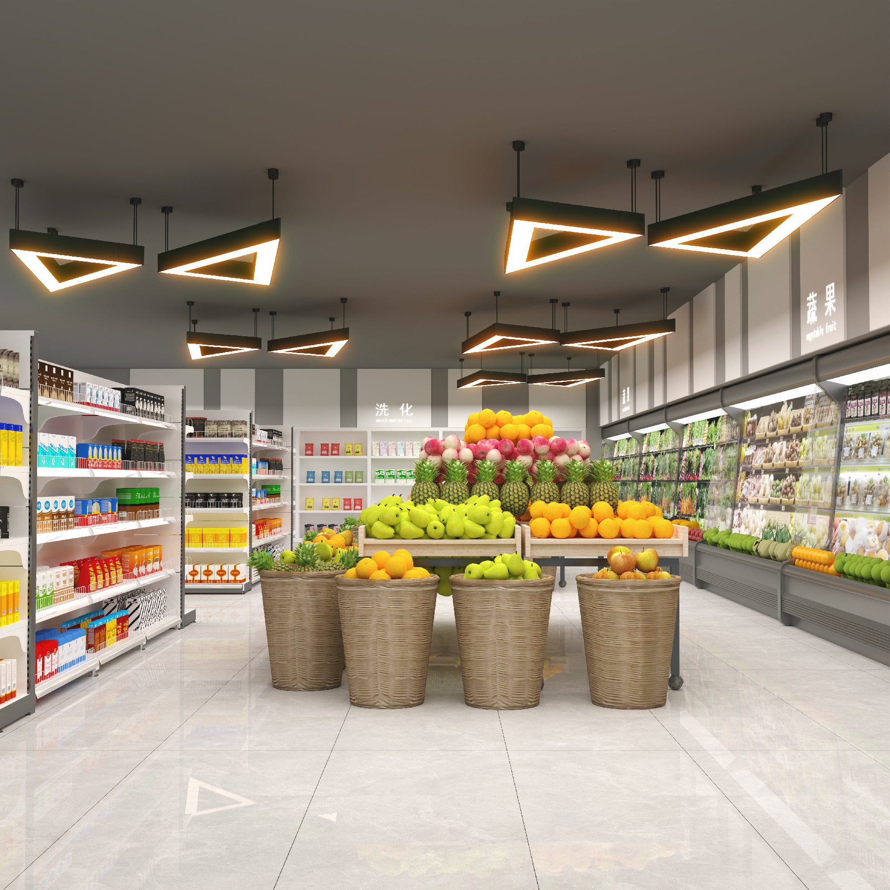 LED Triangle Lights – Modular Triangular Lighting - HLLED