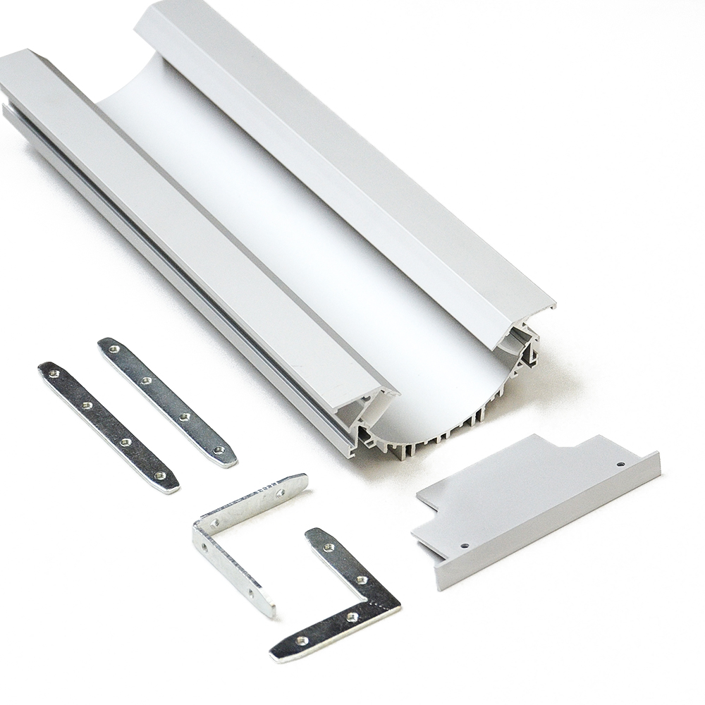 Sleek LED Strip Light Recessed Channel - Helian LED Lighting