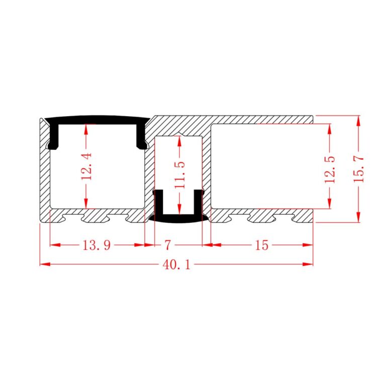 Ceiling LED Channel: Professional Aluminum Profile Lighting