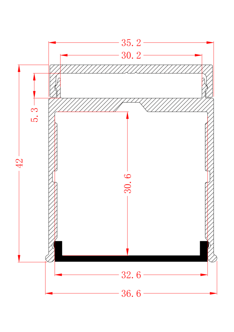 Architectural LED Wall Channel HL-BAPL020, Bathroom Lighting