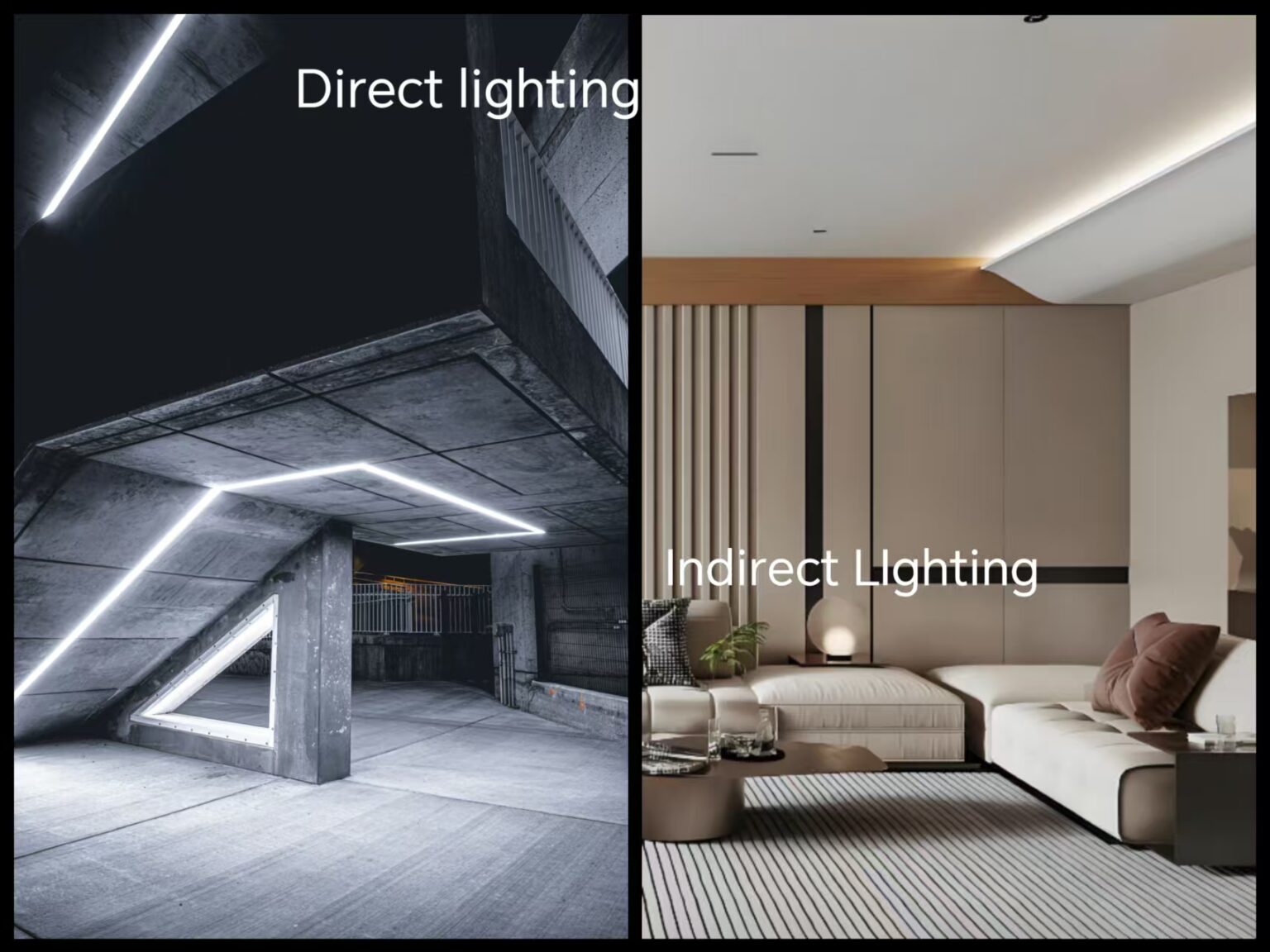 The Difference Between Direct And Indirect Lighting - HLLED